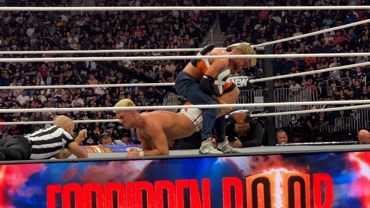 Fancam: Orange Cassidy vs Zack Sabre Jr. AEW Forbidden Door 6.30.24 ...