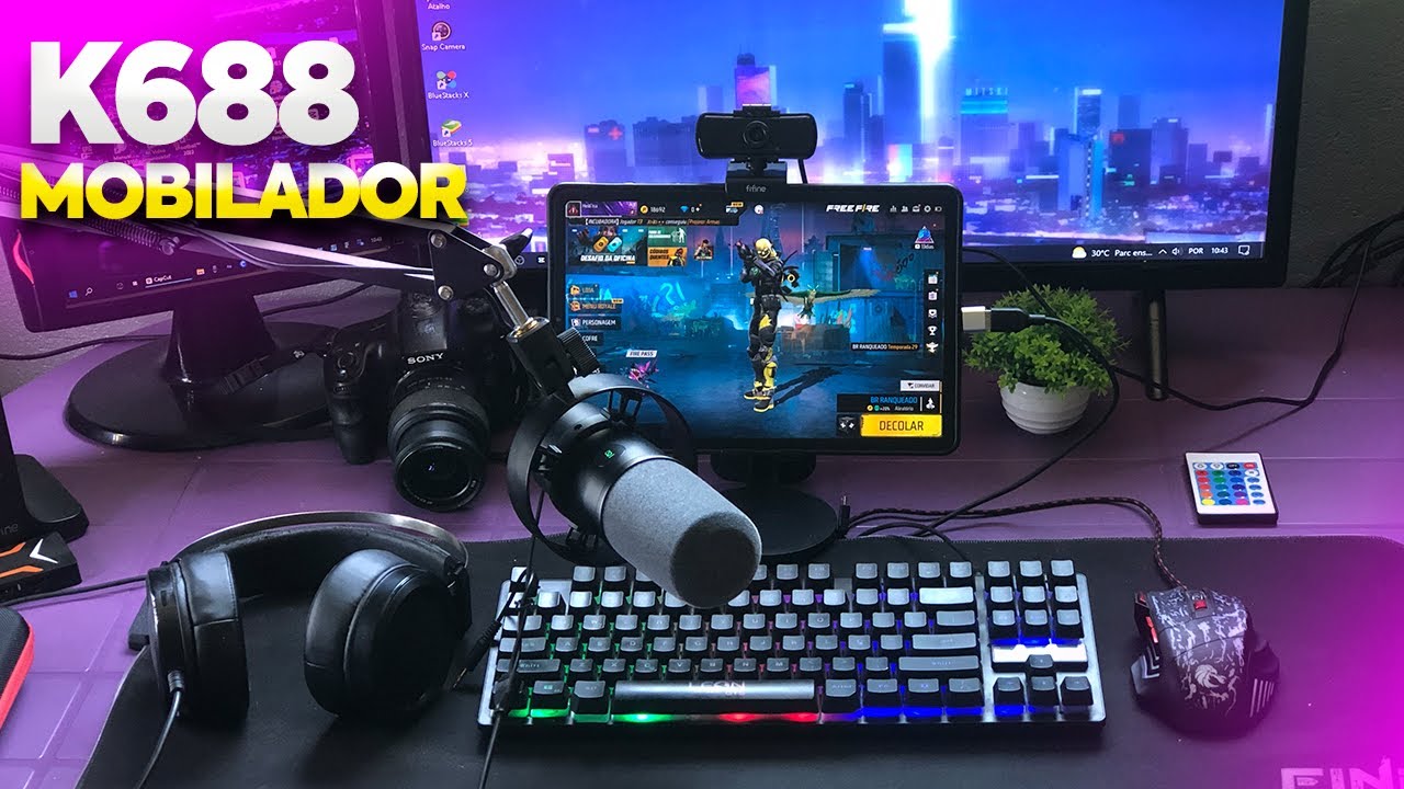 O mais INCRÍVEL e INSANO que já testei no meu SETUP GAMER MOBILADOR ...