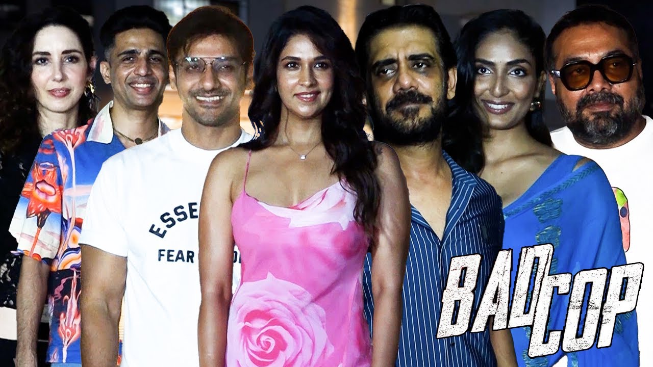 Bad Cop - Success Party | Aditya,Anurag Kashyap,Gulshan Devaiah,Harleen ...