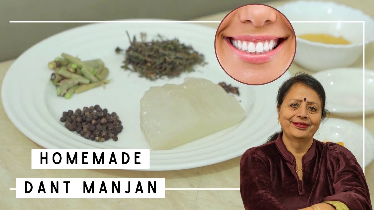 Easy Homemade Ayurveda Dant Manjan for Oral Health | Herbal Tooth ...