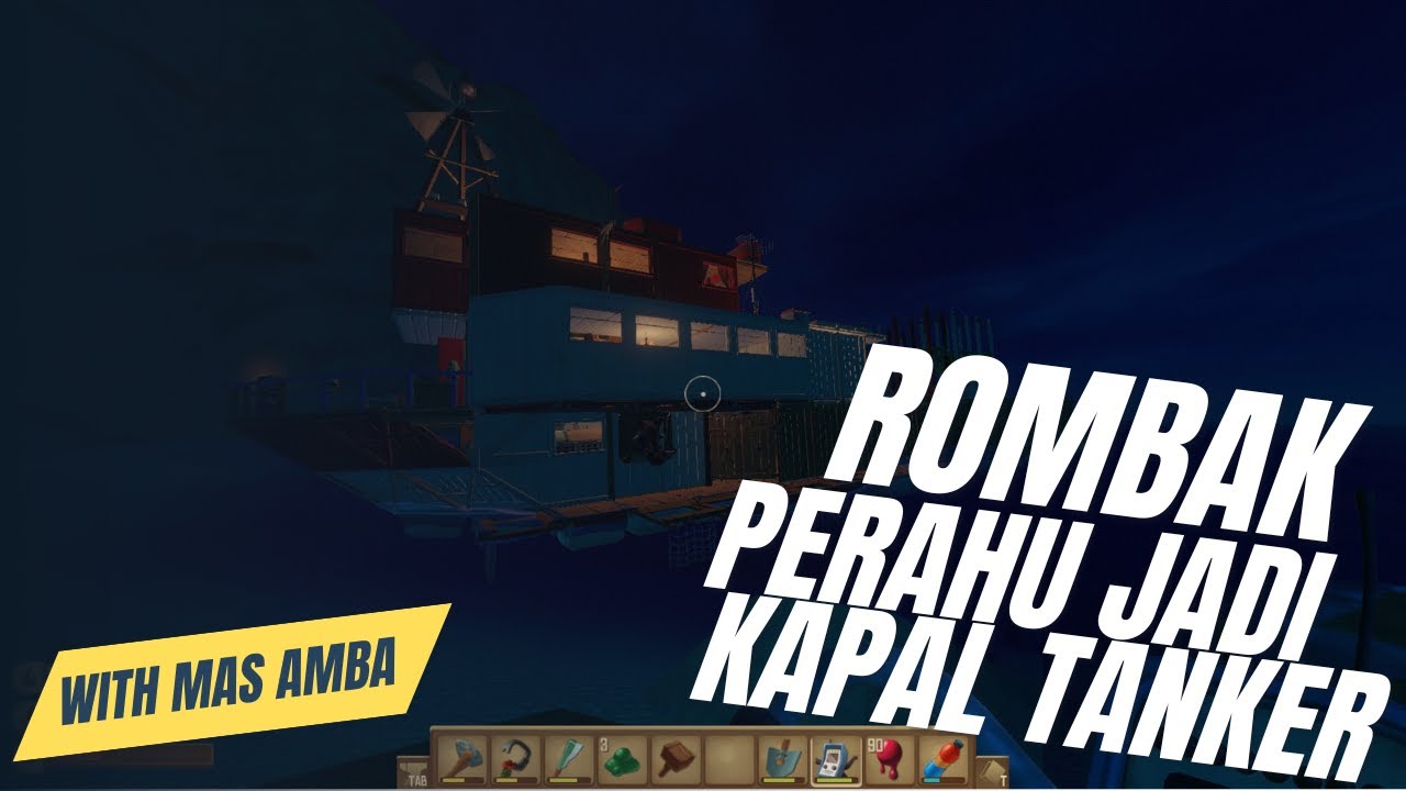 PAKE SHOGO DAN ROMBAK KAPAL! APAKAH AKAN TAMAT? | Raft Indonesia #4 ...