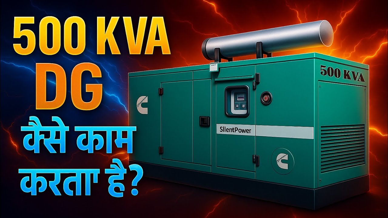 Diesel Generator | DG Working Principal | Diesel Generator Basic ...