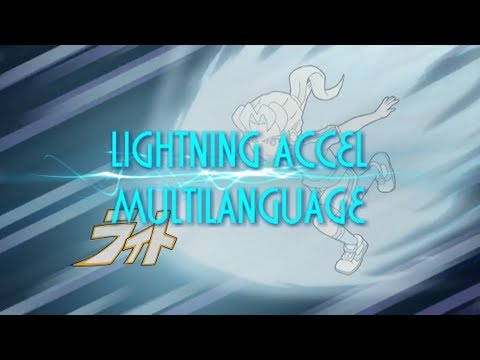 Inazuma Eleven Multilanguage: Lightning Accel In 10 Languages - YouTube