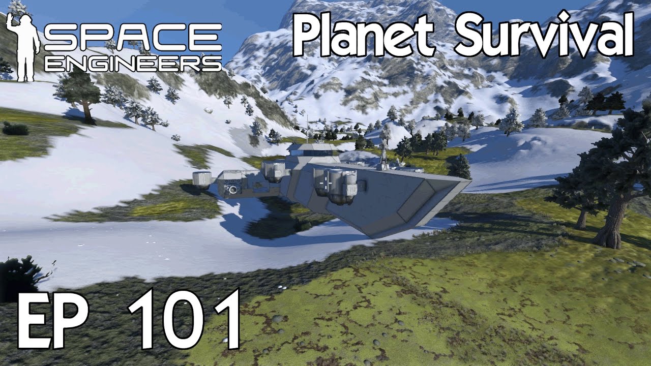 Space Engineers Planets - Ep 101 Recovery Operations - YouTube