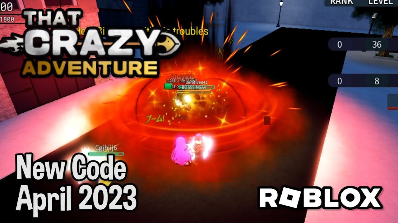 Roblox That Crazy Adventure New Code April 2023 - YouTube