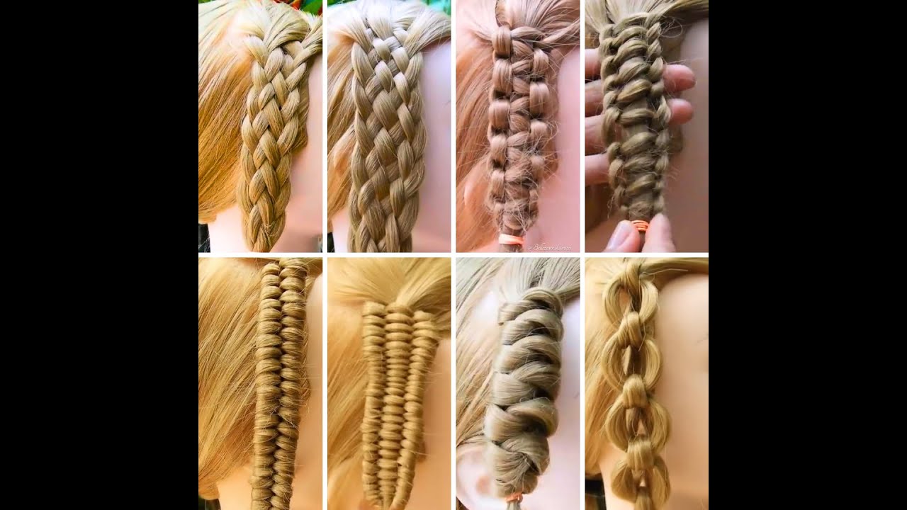 Como Hacer Diferentes Tipos de Trenzas, Aprende Técnicas de Trenzado ...