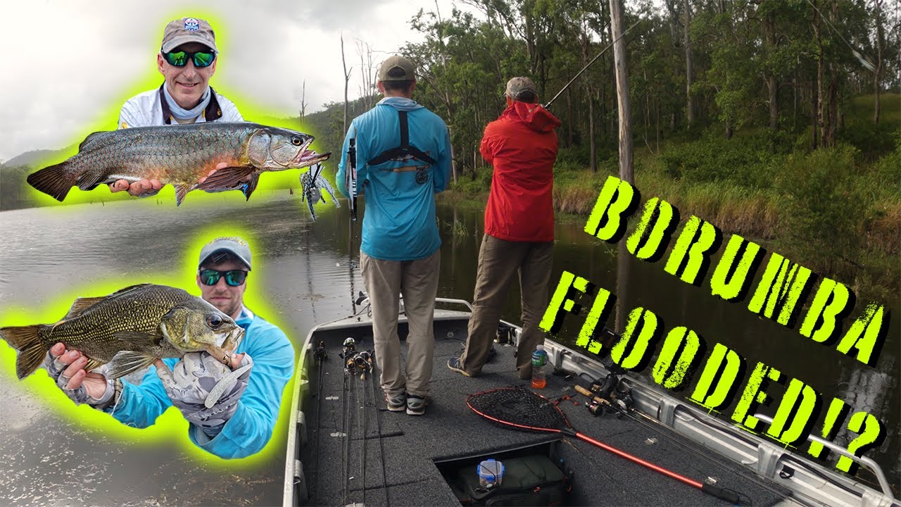 Fishing Borumba Dam 2 Days Before it FLOODED (Giant TOPWATER HITS ...