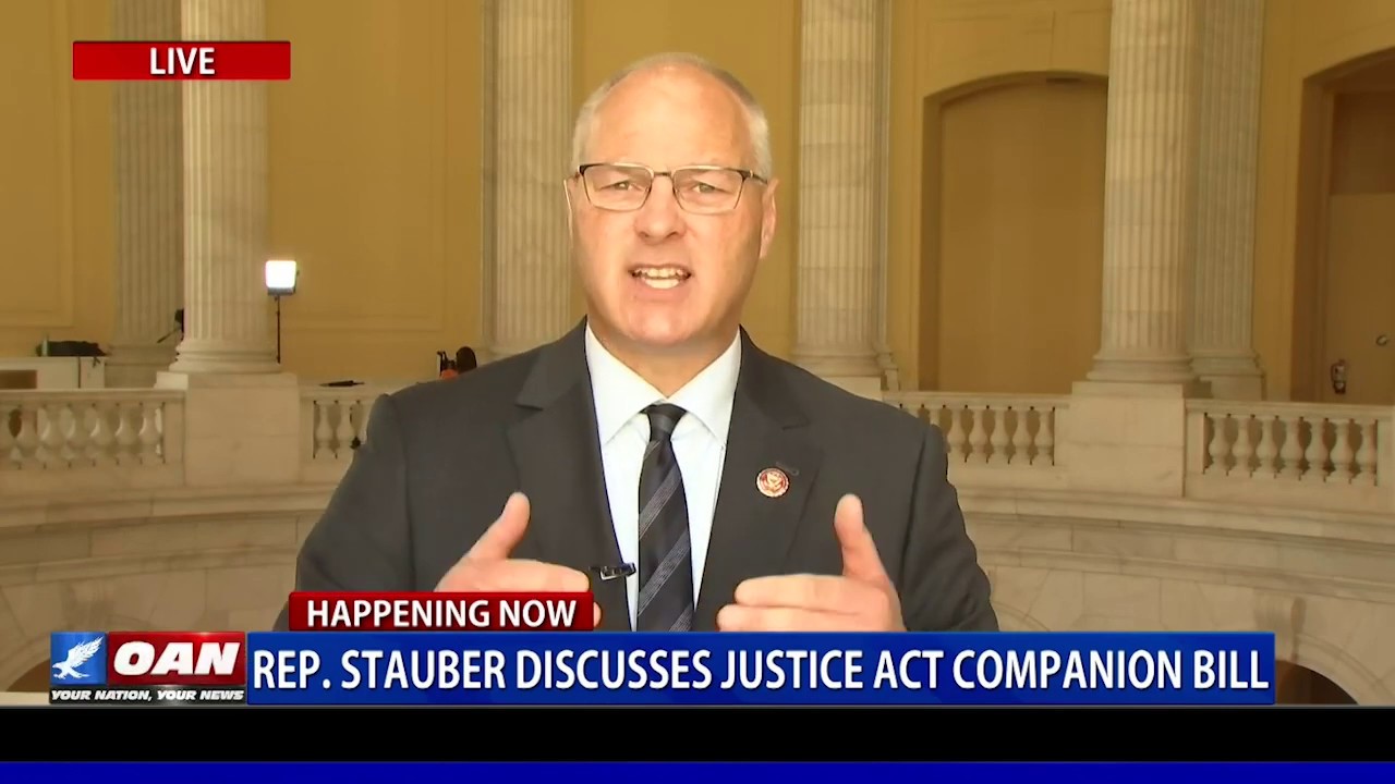Rep. Stauber Discusses Justice Act Companion Bill - YouTube