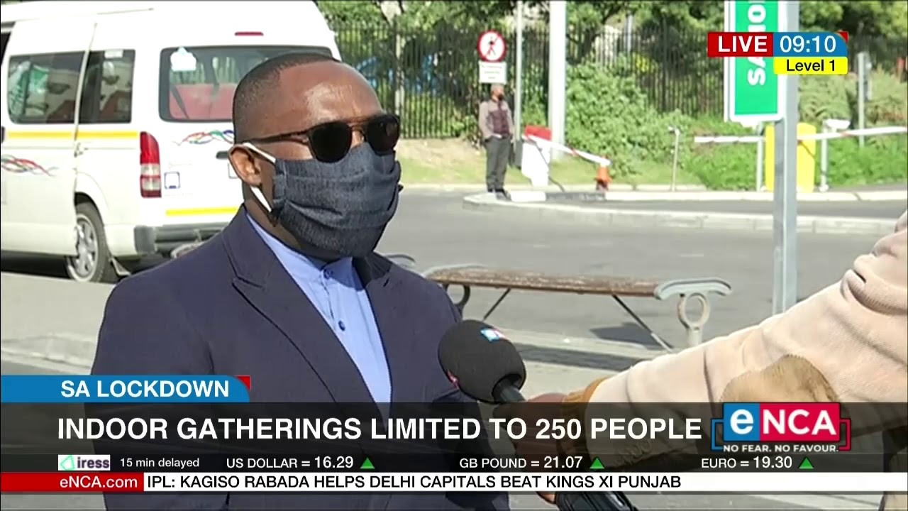 Level 1 lockdown in full swing - YouTube