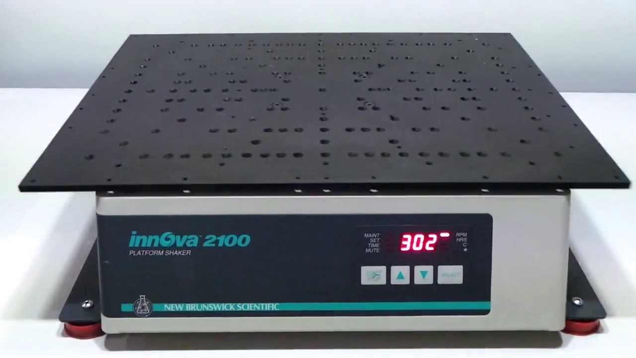New Brunswick Innova 2100 Platform Shaker Demo - YouTube