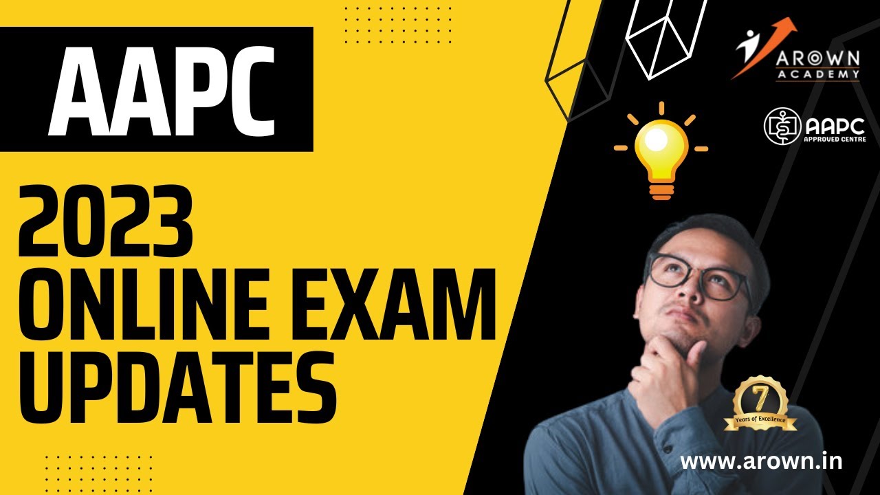 2023 AAPC ONLINE EXAM METHOD UPDATE - YouTube