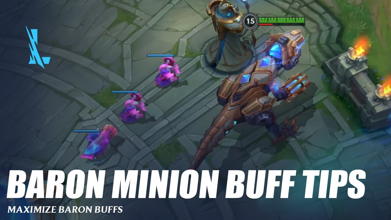 Maximize Baron Minion Buff Tips - Wild Rift - YouTube