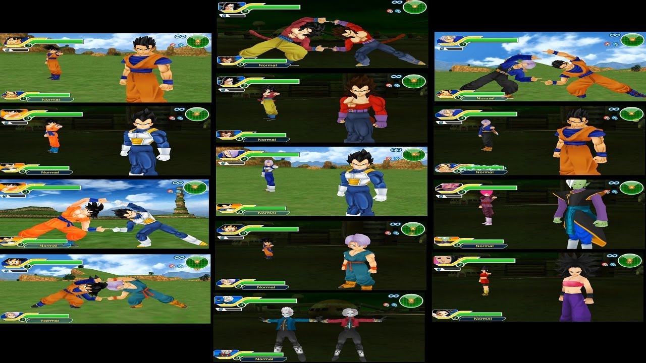 DBZ TTT MODS - [Fusion and Potara Compilation] [ISO v.6.0] - YouTube
