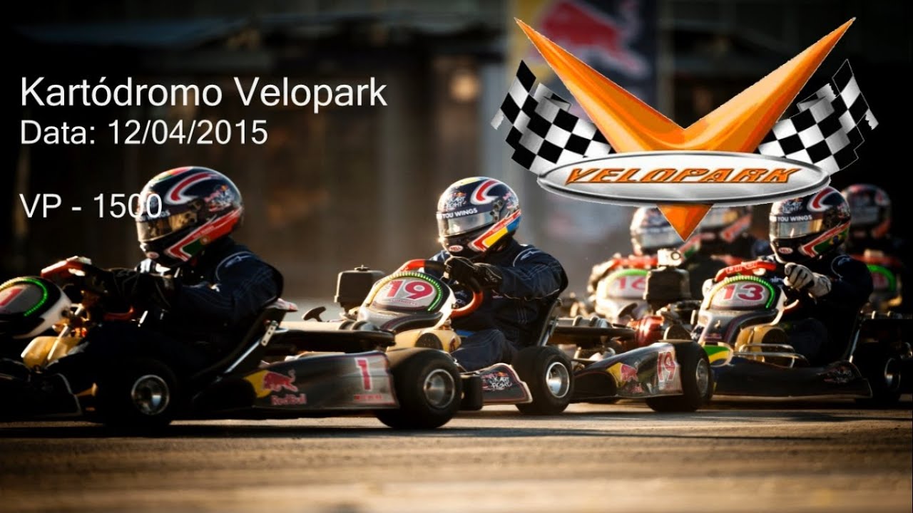 Corrida de Kart Velopark - Kartódromo | VP - 1500 GoPro HD Nova santa Rita - YouTube