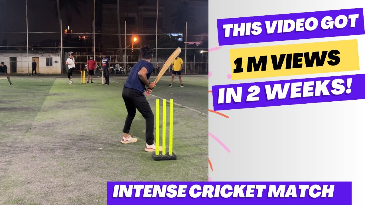 Intense Cricket Match | Box Cricket | Vlog | #bangalore #cricket # ...
