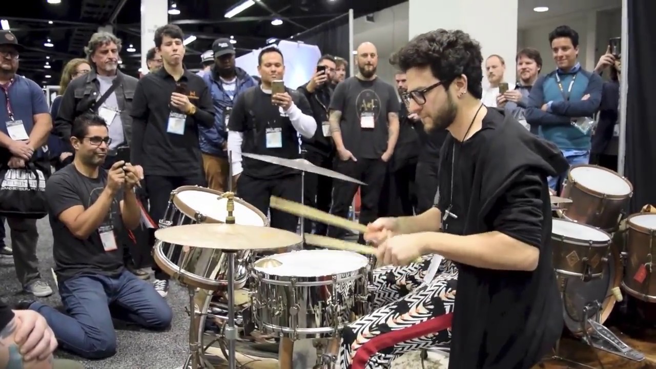Dan Mayo at The A & F Drums Booth NAMM 2018 - YouTube