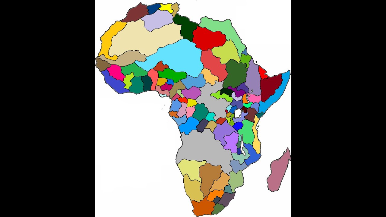 Redrawing the Borders of Africa #6 - YouTube
