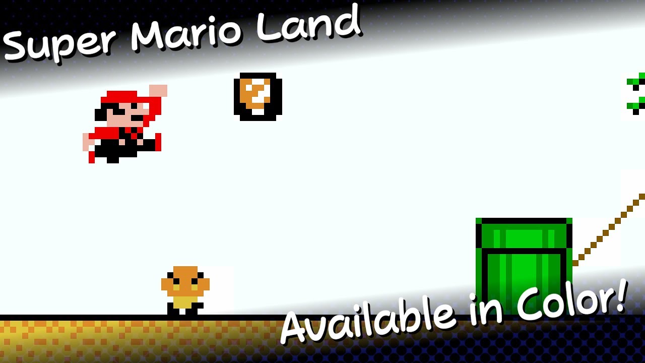 Super Mario Land - Color Hack Showcase (Outdated Hack) - YouTube