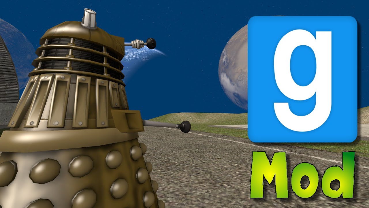 Garry's Mod: Play As A Dalek Mod Showcase - YouTube