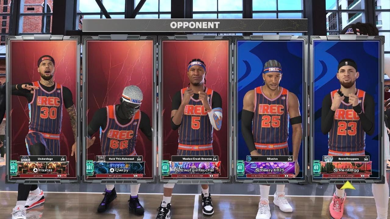 RAND☢️M REC VS ALL RED⛔ PLATES 🤣NBA 2K26 - YouTube