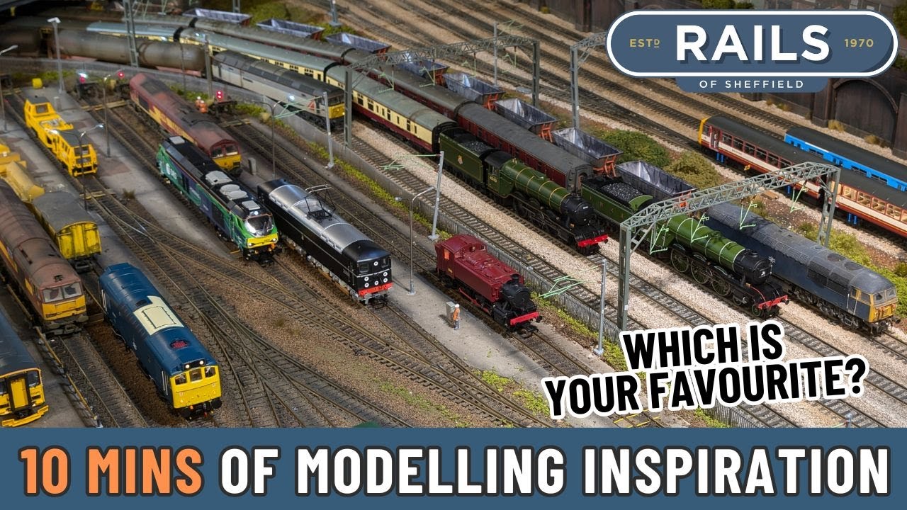 10 Minutes of Awesome Trains at our Favourite Layout! - Get some Ideas ...