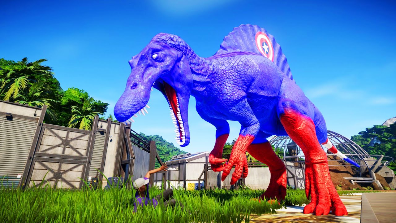 Captain America’s Spinosaurus, Spiderman’s Godzilla, & Joker’s ...