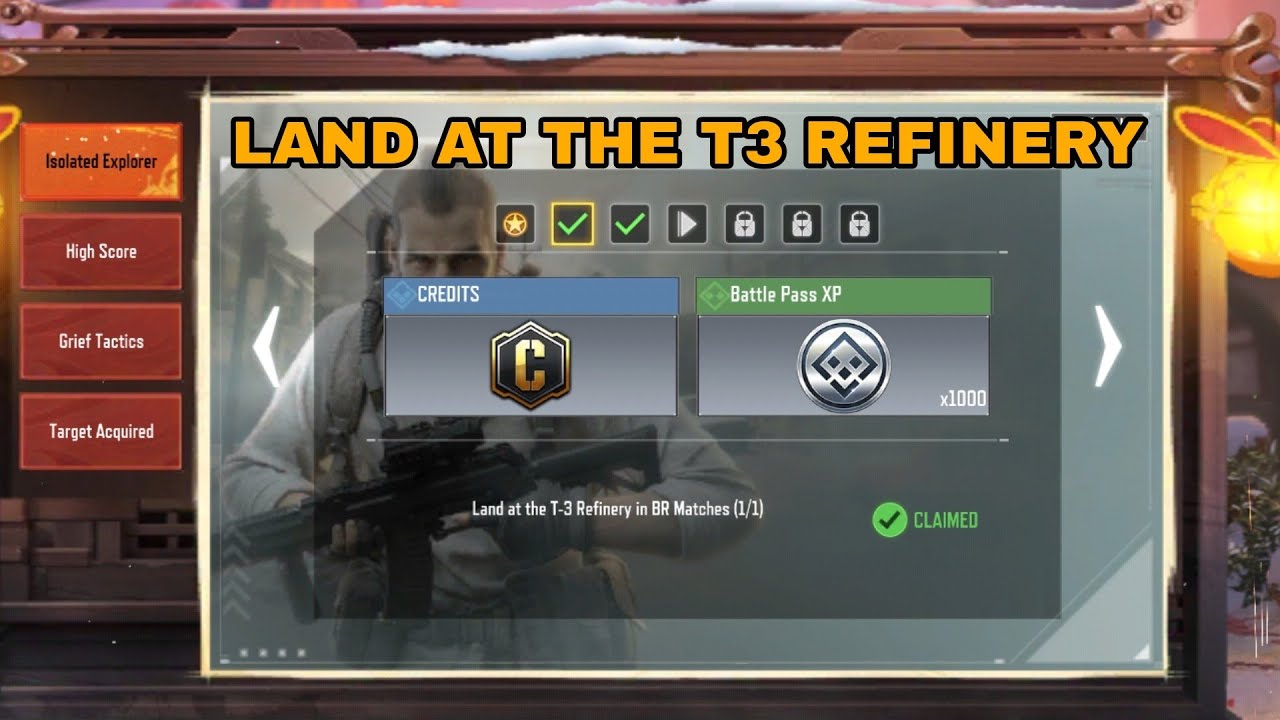HOW TO LAND AT T-3 REFINERY IN BR - CALL OF DUTY MOBILE - YouTube