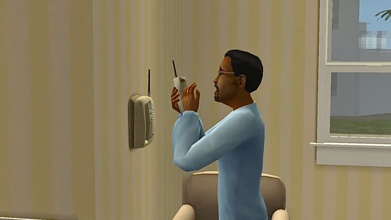 The Sims 2 | fake calling in sick - YouTube