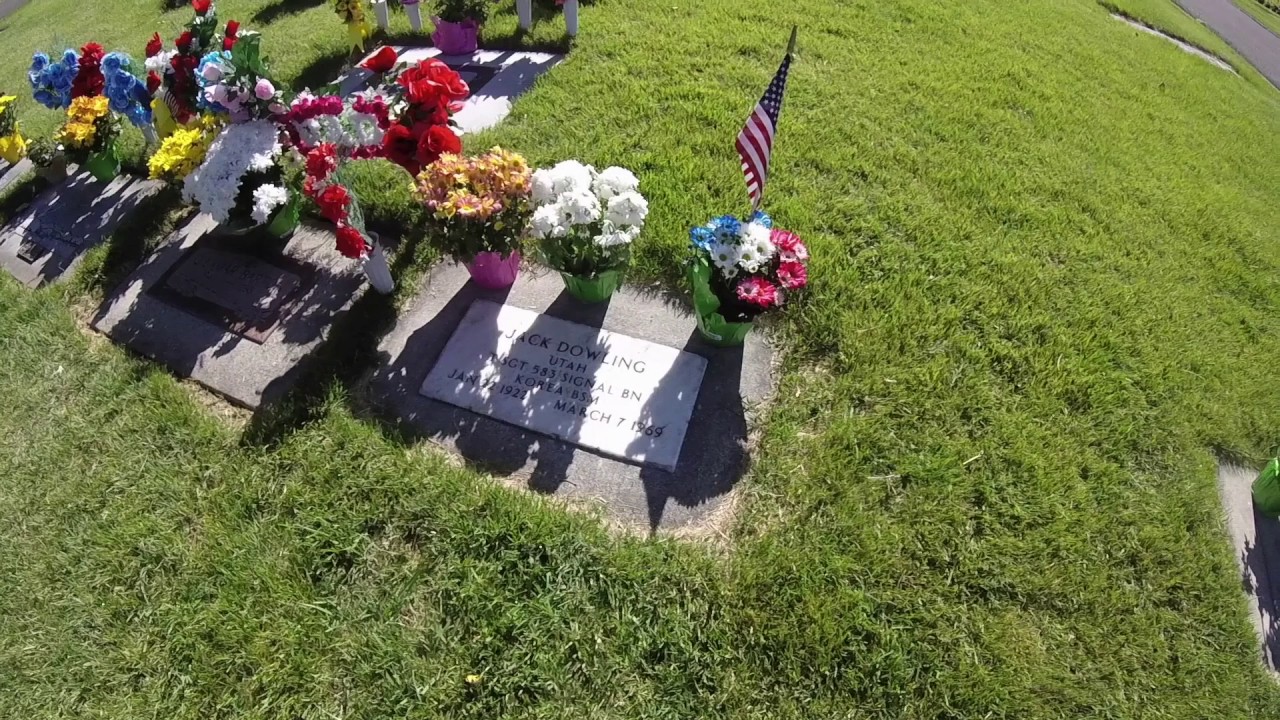 Memorial Day 2017 at Provo City Cemetery - YouTube