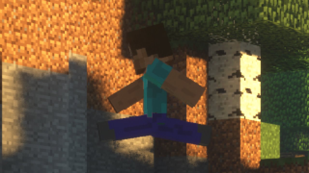 Steve does a normal jump. - YouTube