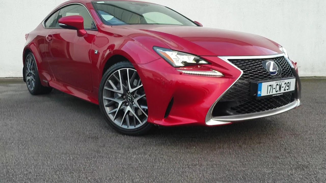 171CW291 - 2017 Lexus RC 300h 300H F SPORT 2DR AUTO 35,950 - YouTube