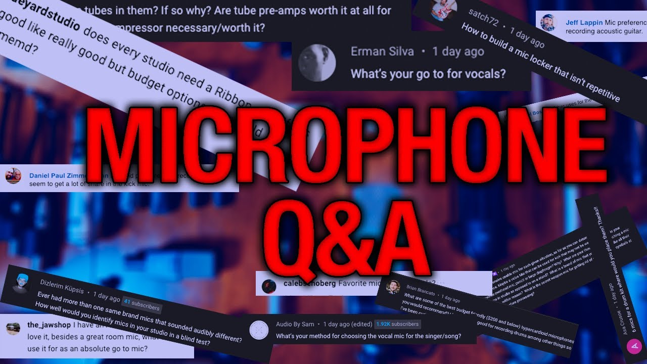 Answering Your Questions | Mic Locker Q&A - YouTube