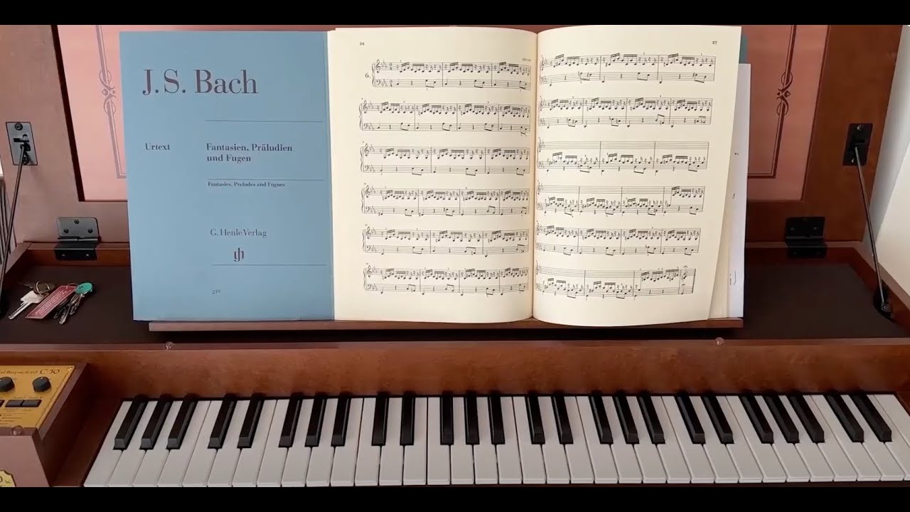 Bach famous little C minor Prelude in C Minor for lute BWV 999 on ...
