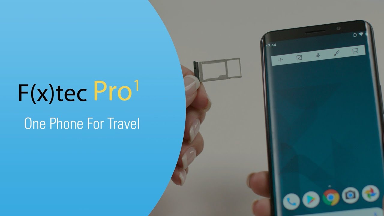 F(x)tec Pro 1 - Dual SIM support - YouTube
