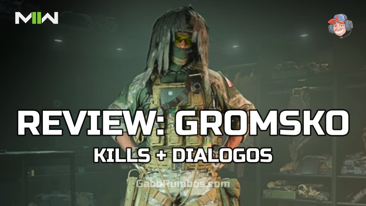 Review: Gromsko | Kills + Diálogos (con extracción) | Call of Duty ...