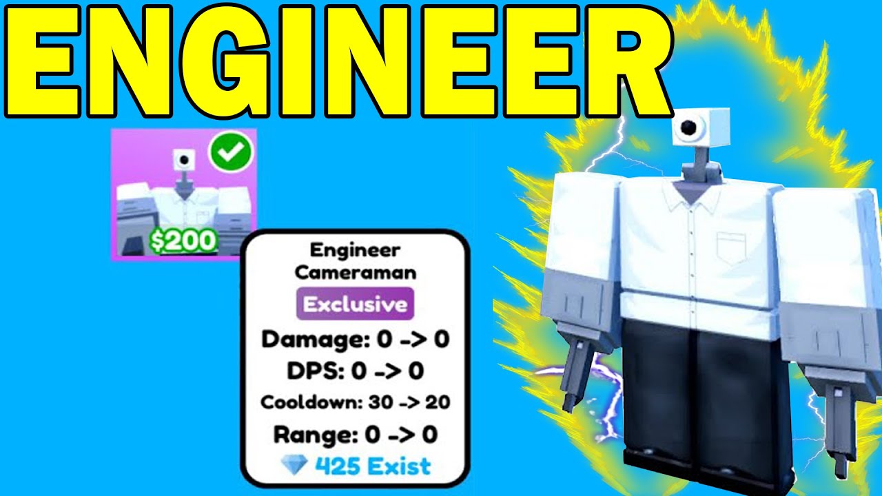 Finally Got the Engineer Unit in Toilet Tower Defense! - YouTube