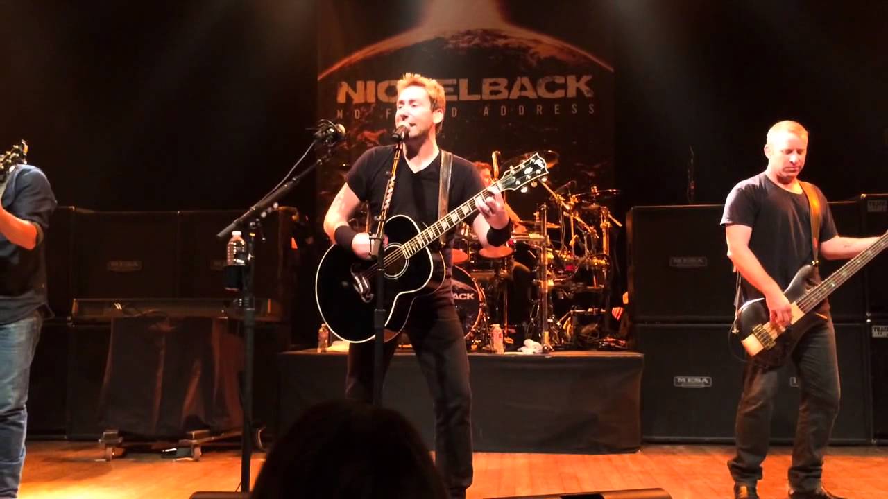 Nickelback Rockstar House of Blues Hollywood - YouTube