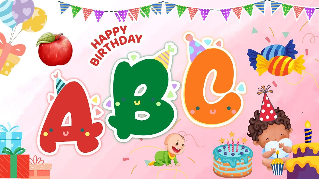Happy Birthday Phonics | Christmas Song for Toddlers| Phonics Sounds ...