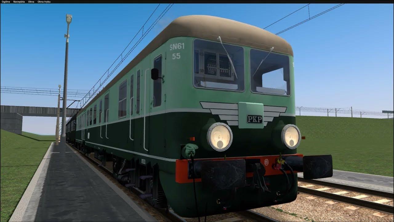 MaSzyna EU07 - Pociągi w Quarku cz.1 - YouTube