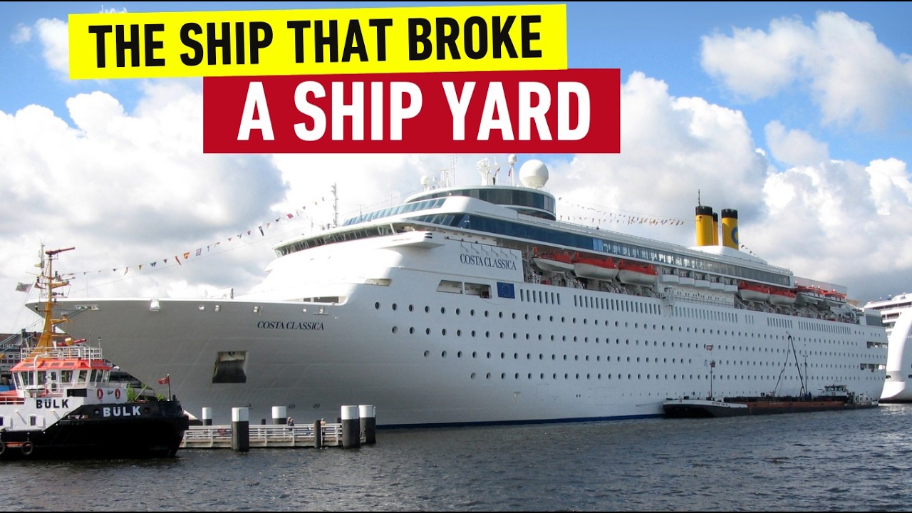 The Cruise Ship That BROKE A Shipyard: The Failures & Comeback of ...