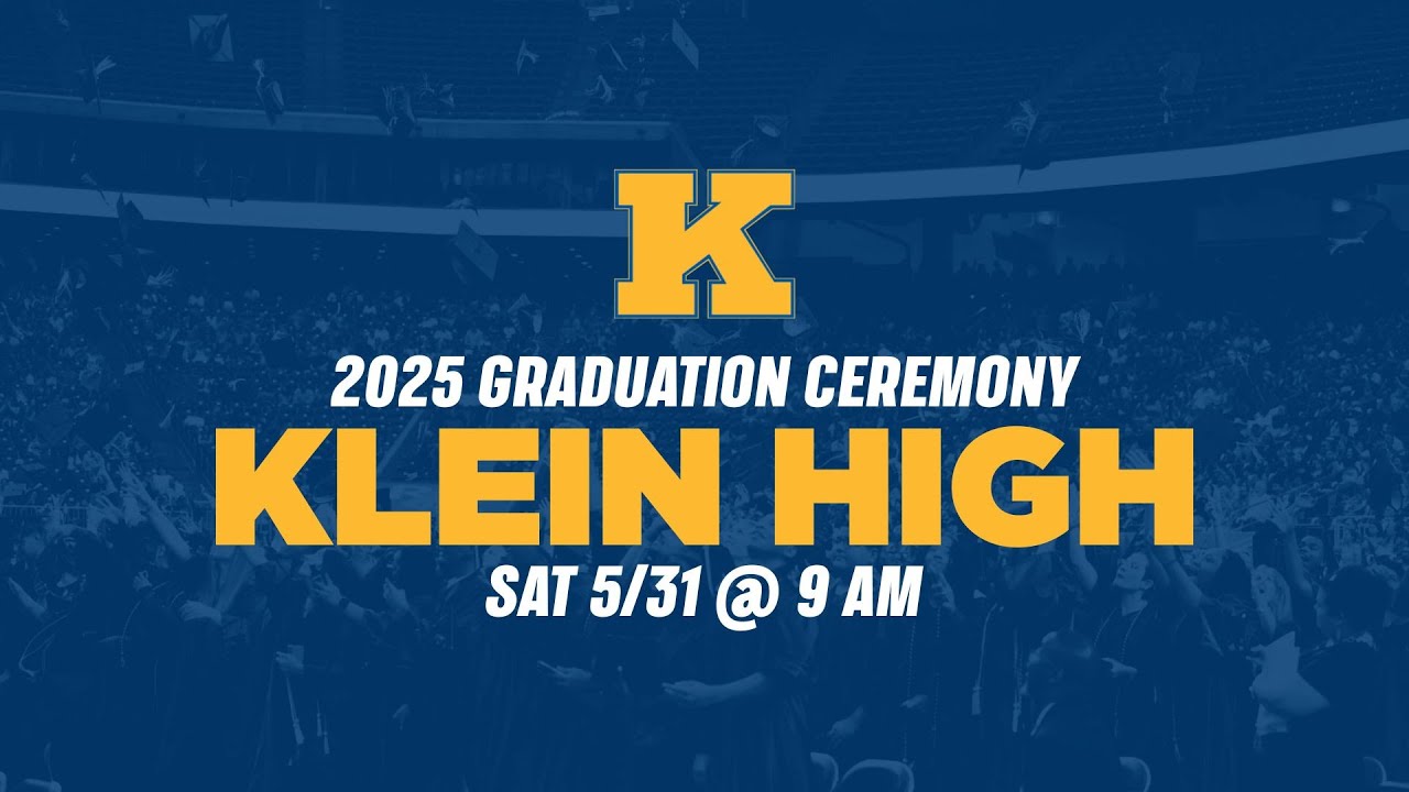 2025 Klein High Graduation Ceremony - YouTube