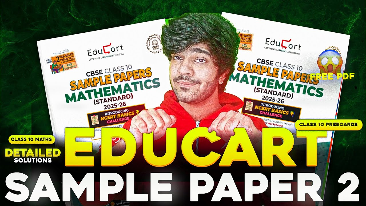 Educart Sample Paper 2 Solutions | Class 10 Maths Preboards Sample ...
