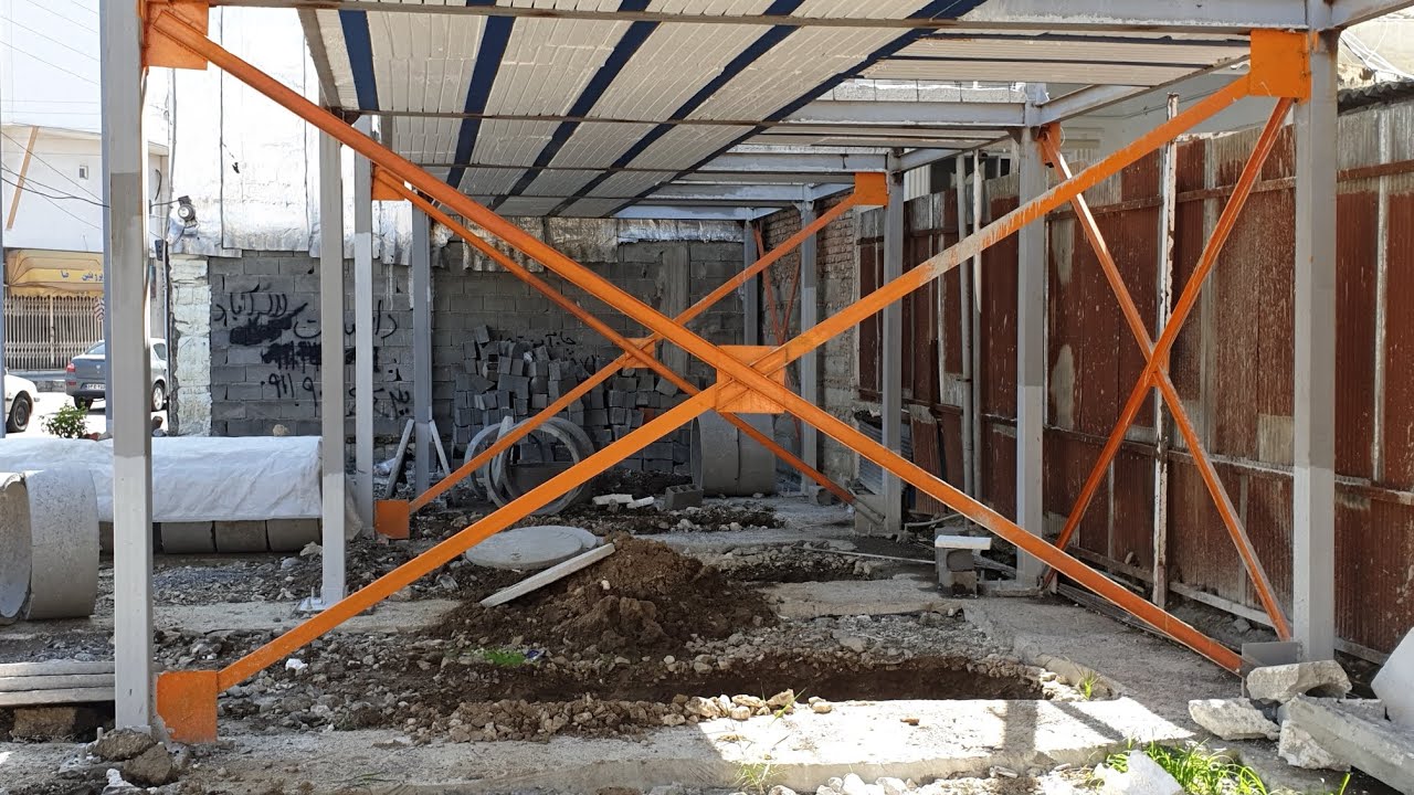 Wrong connections / wrong gusset plate /wrong steel box section - YouTube