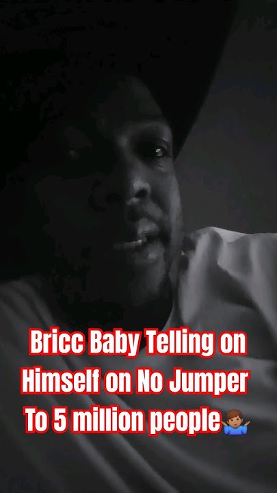 Bricc Baby just confessed to a unsolved murder on No Jumper #BriccBaby #nojumper - YouTube