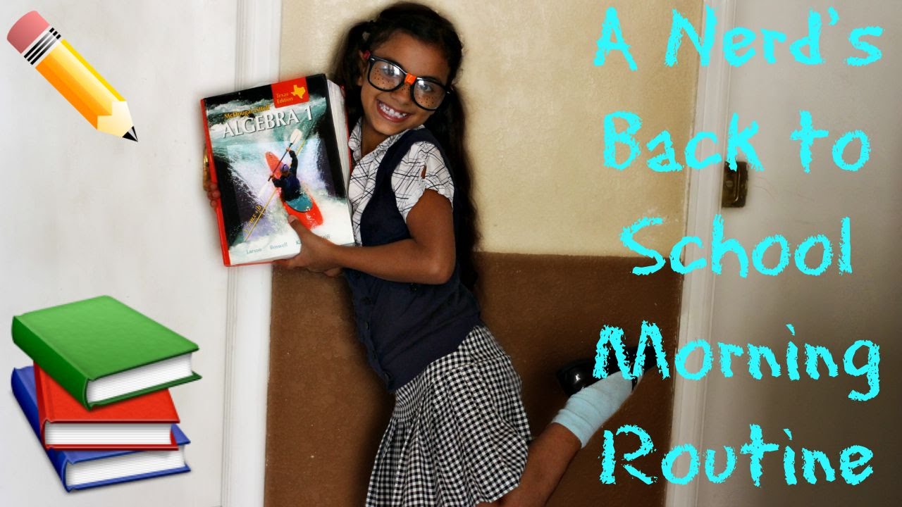 A Nerd's Back to School Morning Routine - YouTube