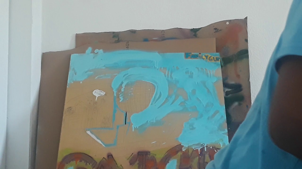 Spray painting gay jacked part 1 - YouTube