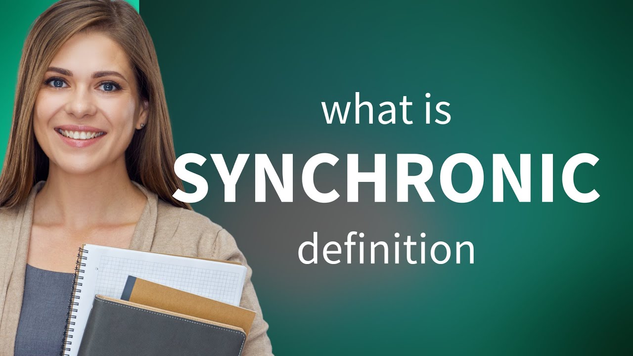 Synchronic — SYNCHRONIC meaning - YouTube