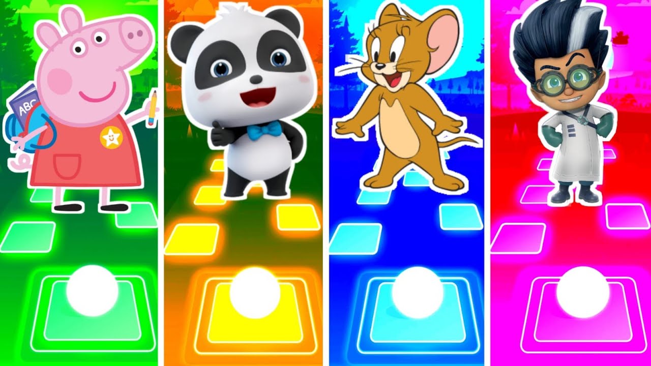 Pappa pig 🆚 Baby bus 🆚 Tom and Jerry 🆚 PJ masks ♦ Who is best? - YouTube