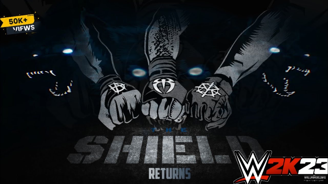 The shield Returns Wwe_ 2k23 ! [4k 60 FPS] gameplay 🔥🔥🔥🔥 - YouTube
