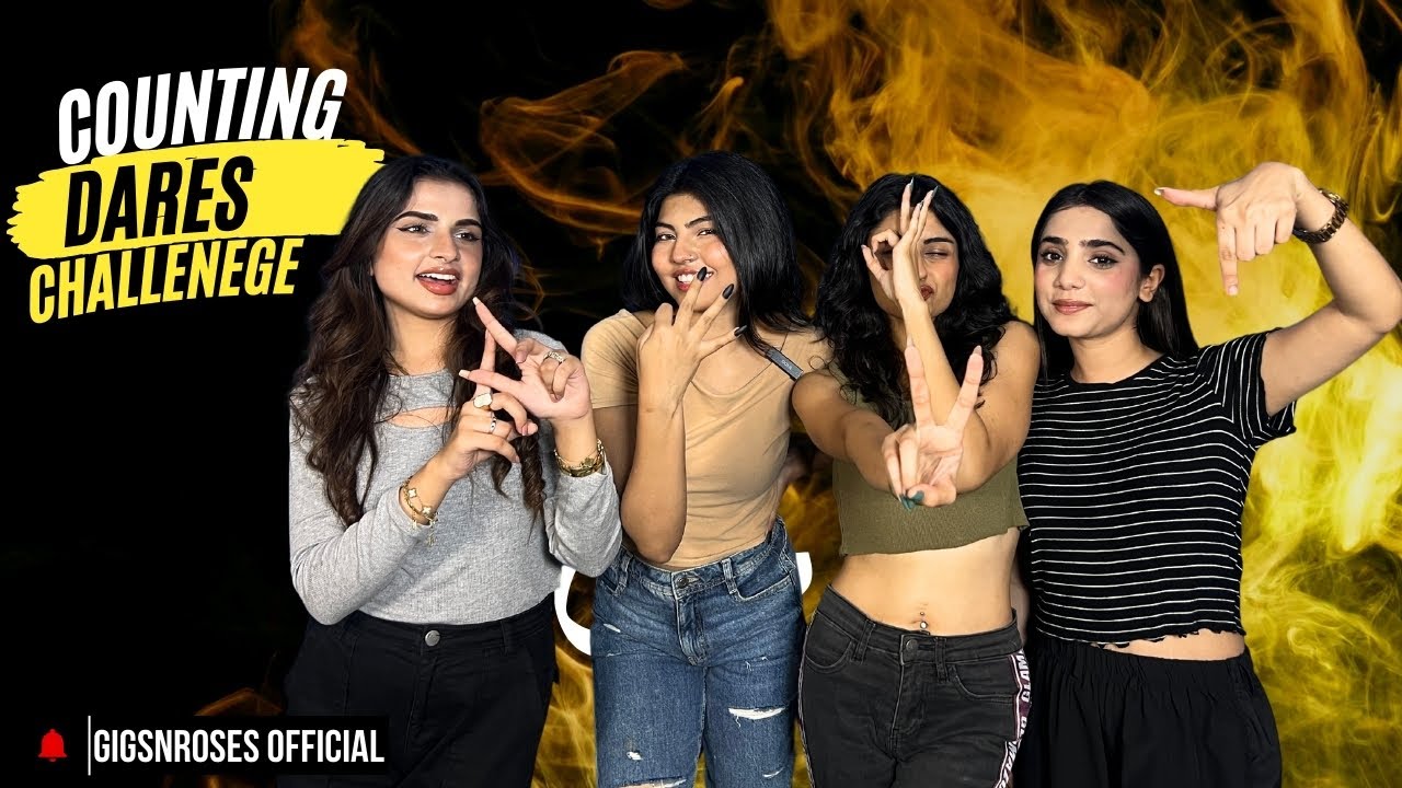 Counting Dares in Numbers Challenge | Riding, Jumping, and much more ...